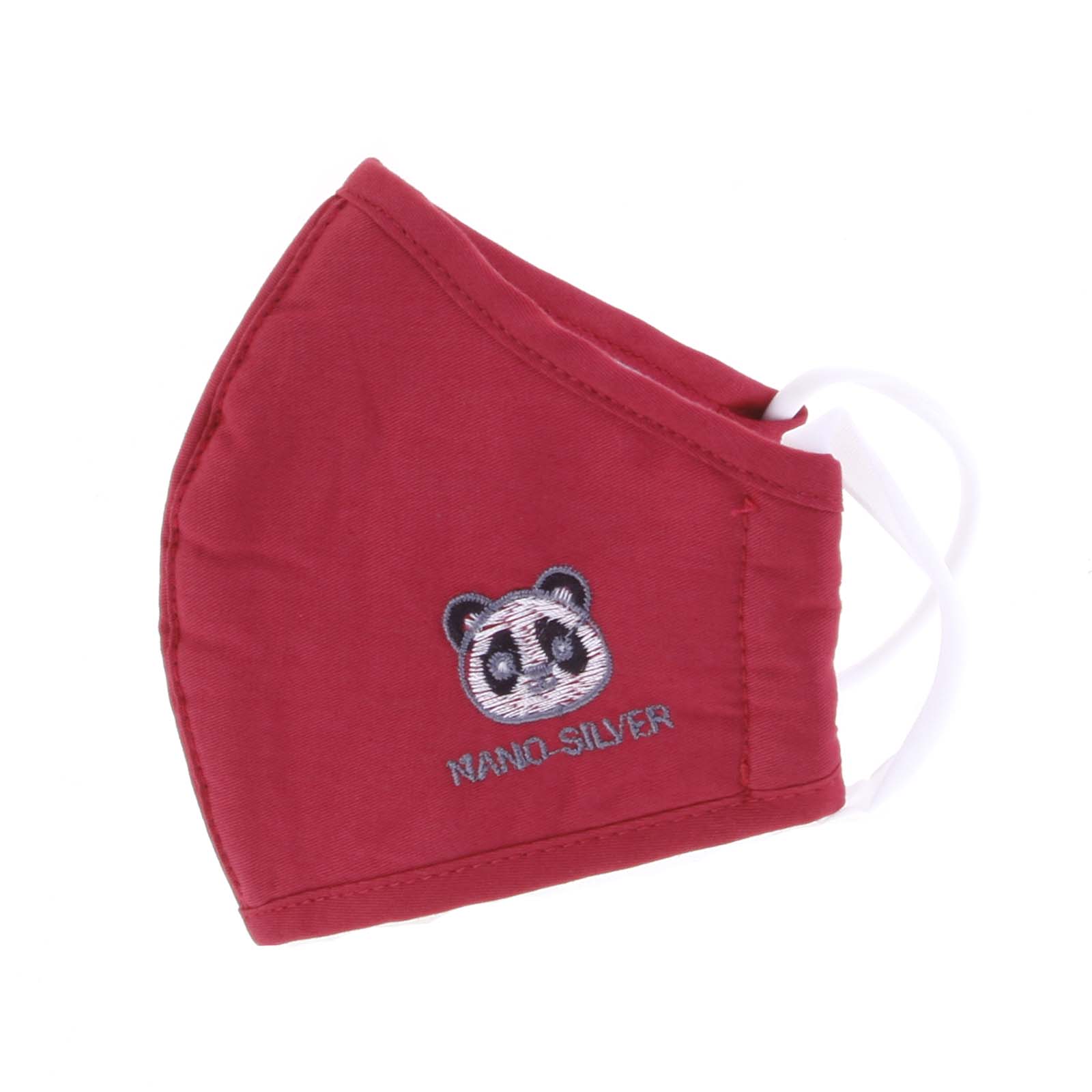 Štýlové antibakteriálne detské rúško trojvrstvové červené - TNG XS ...