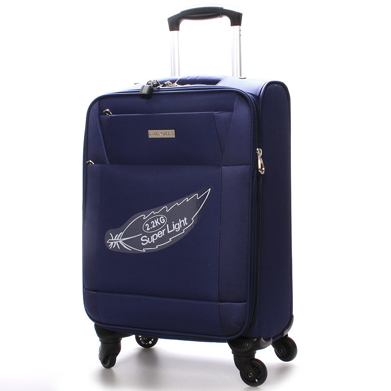 Cestovný kufor modrý - Menqite Prue M - Kabea.cz