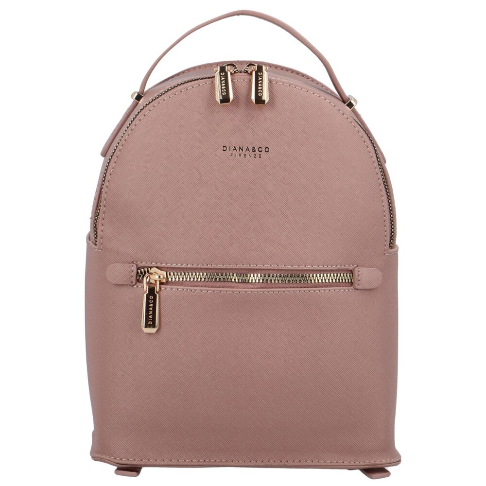 Dámsky batôžtek do mesta ružový - DIANA & CO Mauricia - Kabea.cz
