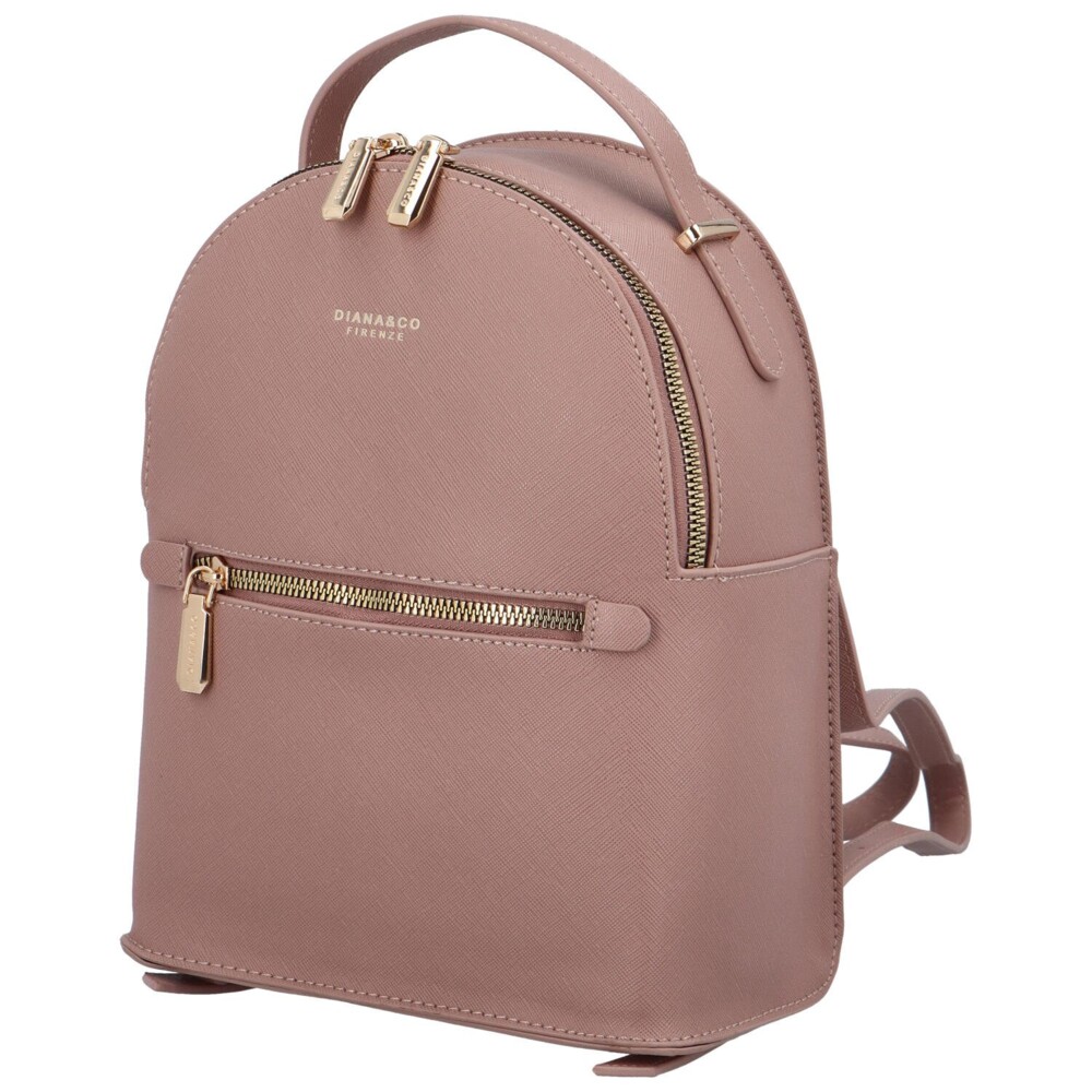 Dámsky batôžtek do mesta ružový - DIANA & CO Mauricia - Kabea.cz