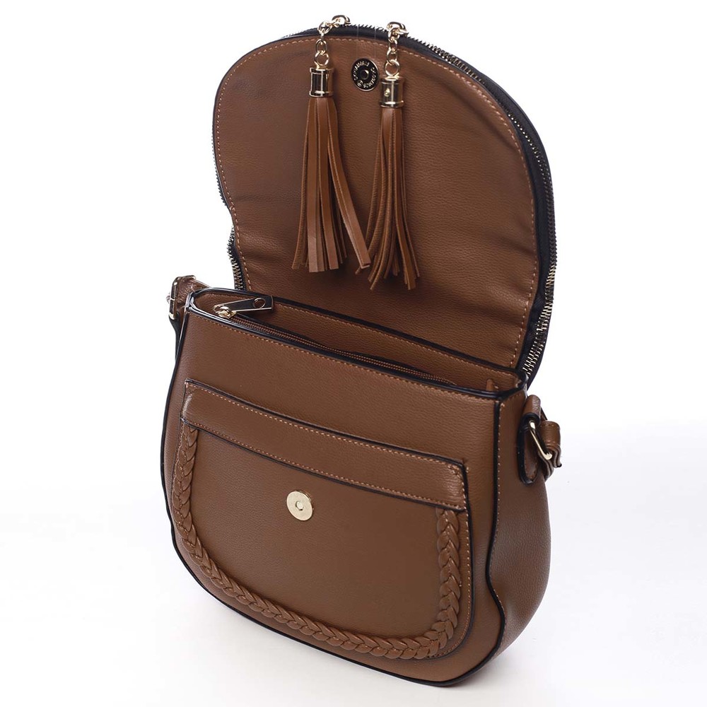 Dámska kabelka hnedá - Maria C Jami - Kabea.cz